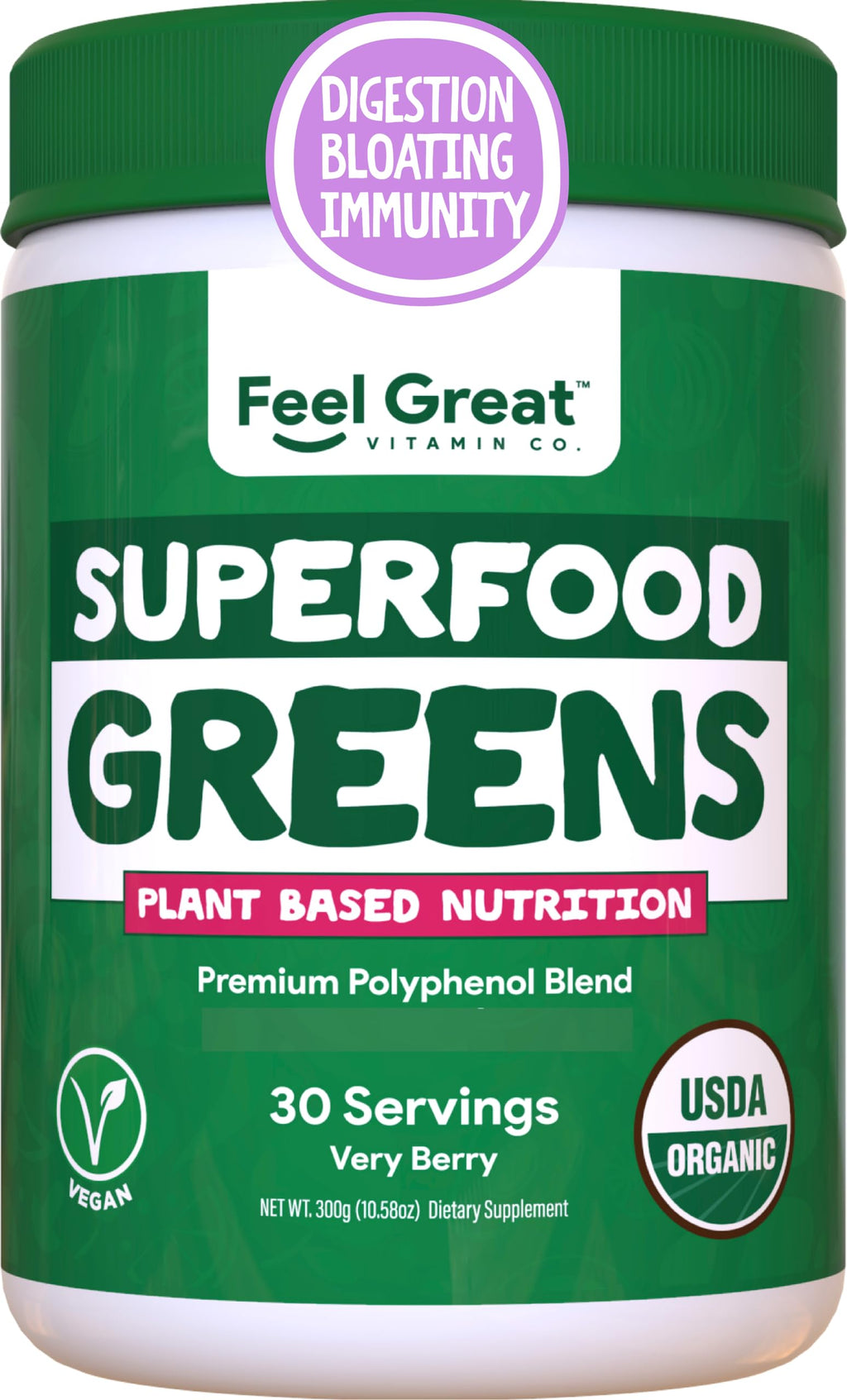 Feel Great Superfood blended vitamin supplement