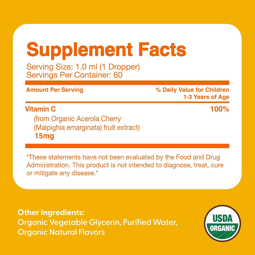 Feel Great vitamin C drops benefits