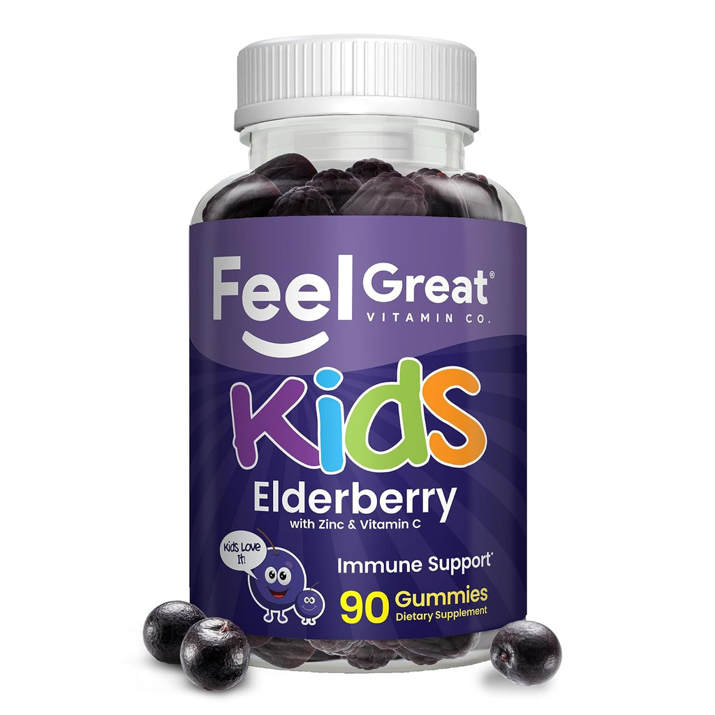 Feel Great Vitamin Co. elderberry gummies for kids