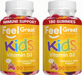 Feel Great vitamin D gummies for kids