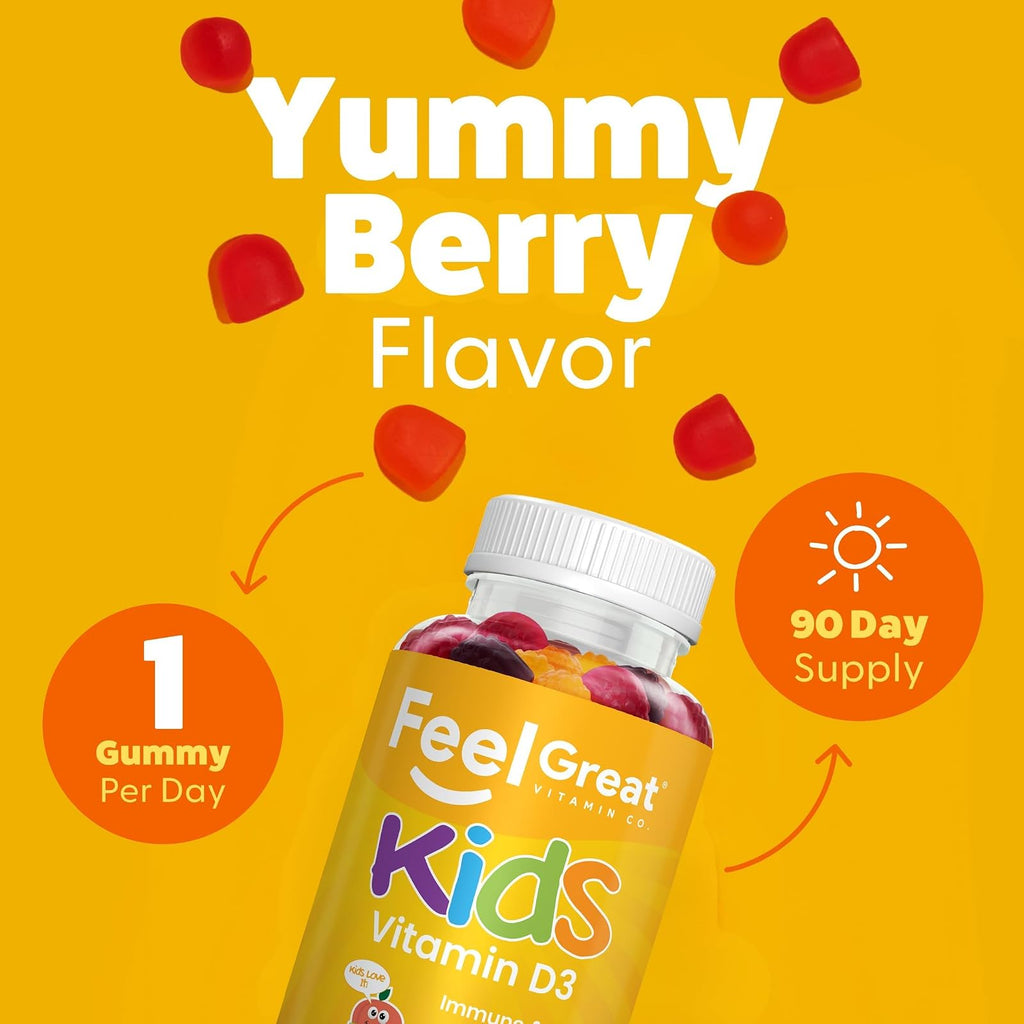 Feel Great Vitamin D3 for kids