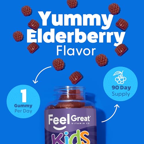 Feel Great Vitamin elderberry gummy benefits
