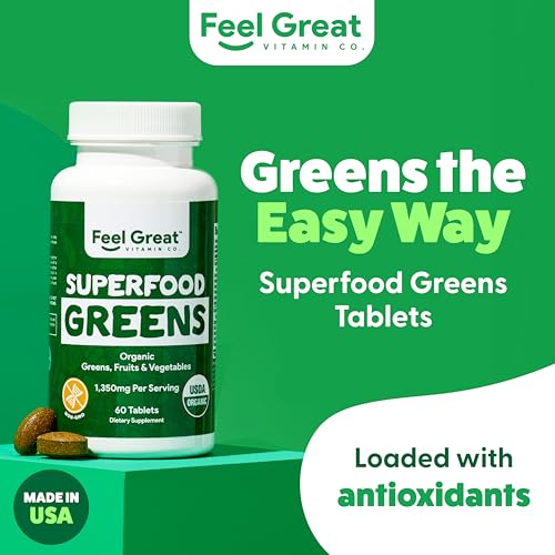 Feel Great Vitamins kale and spinach blend