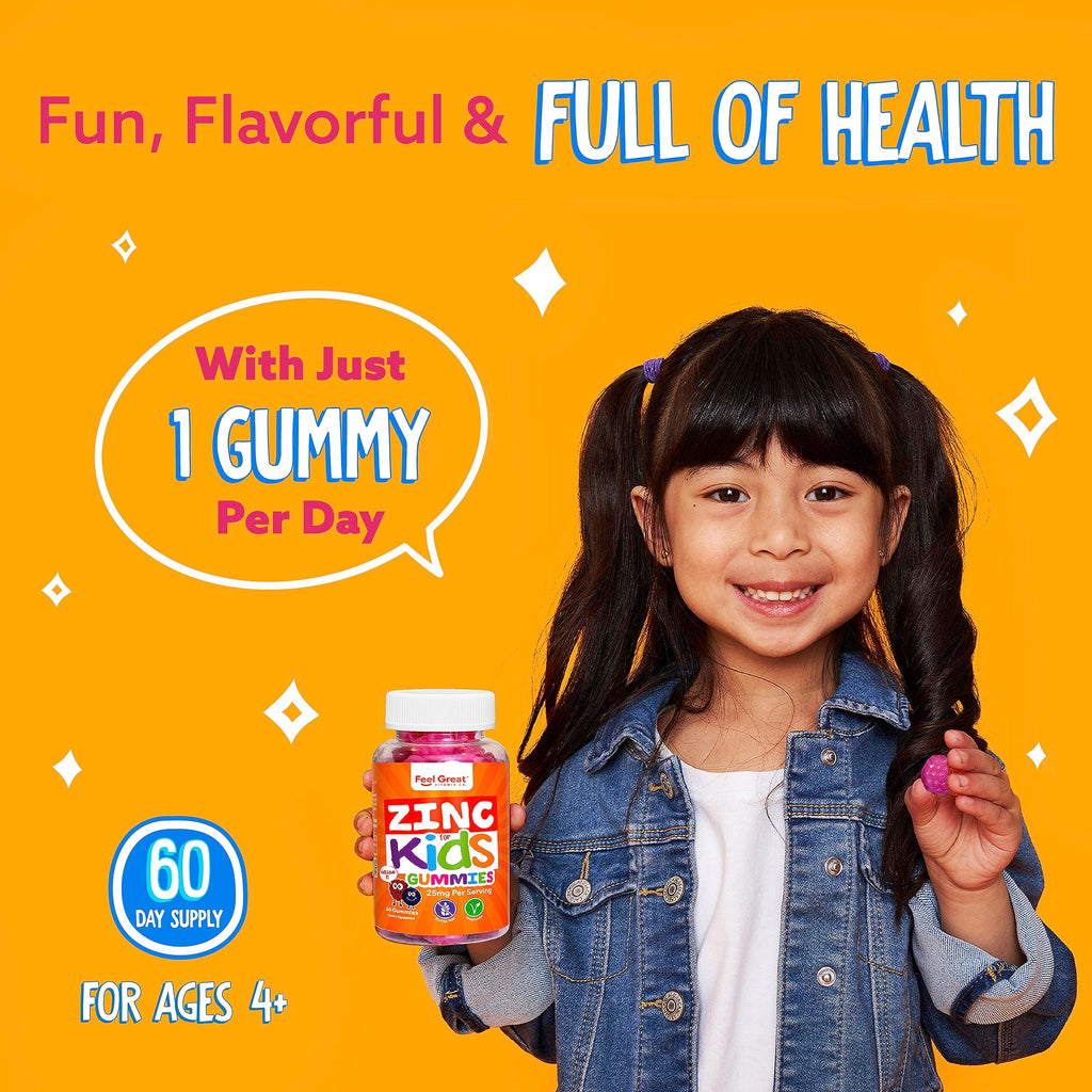 Feel Great Zinc for children's health
