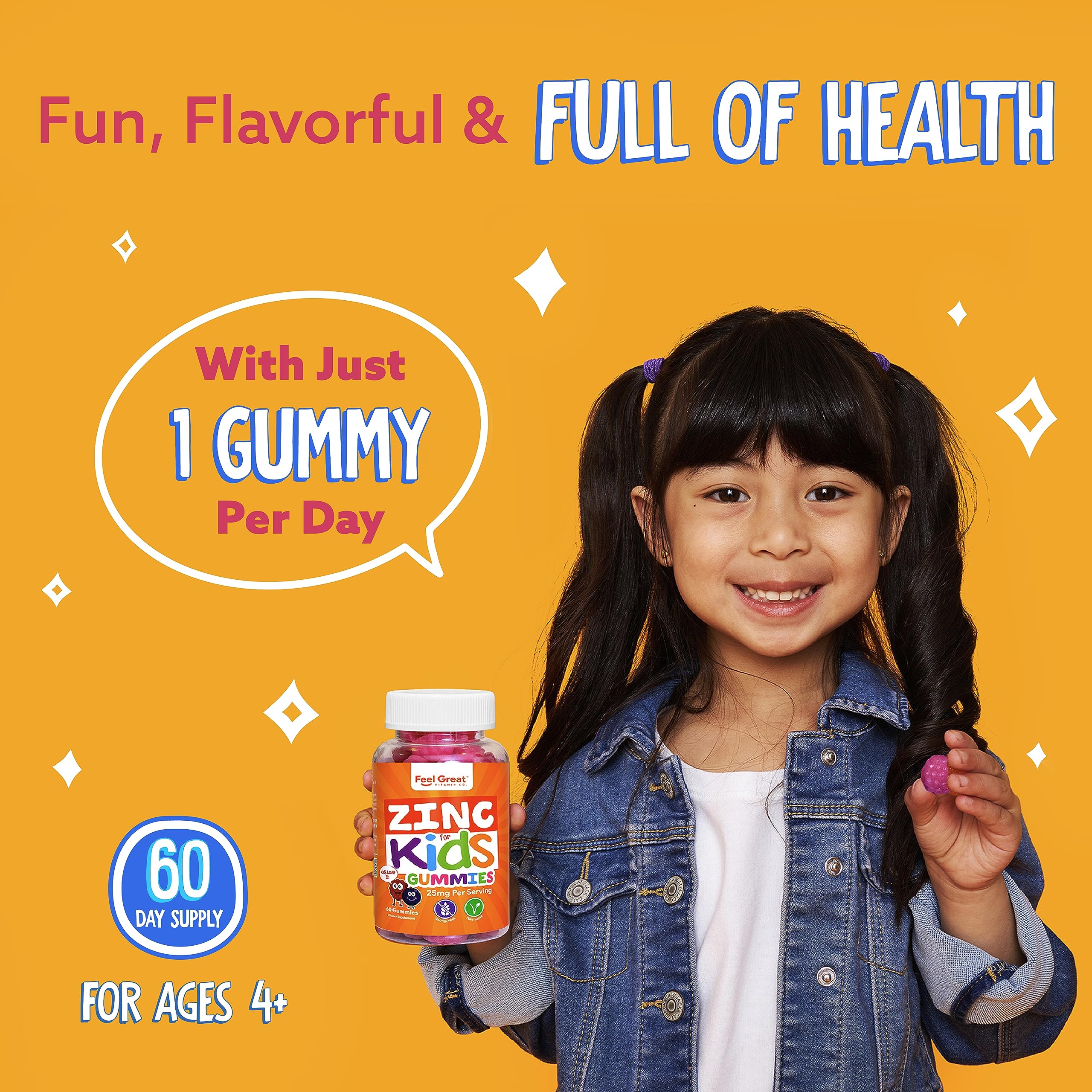 Feel Great Zinc for children's health