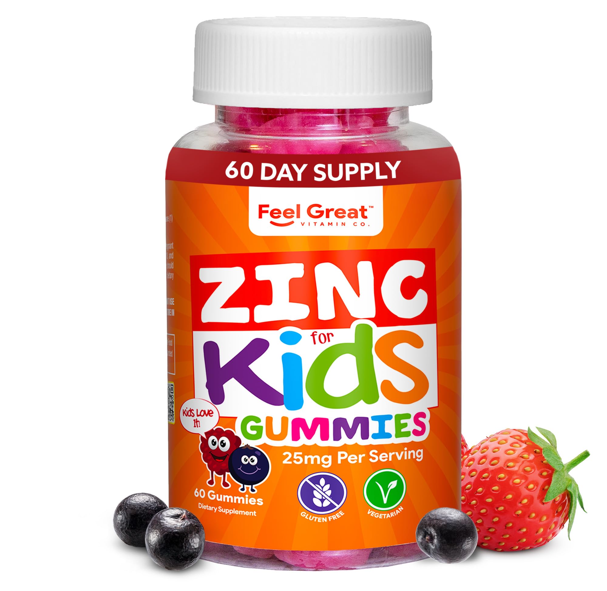 Feel Great Zinc gummies for kids