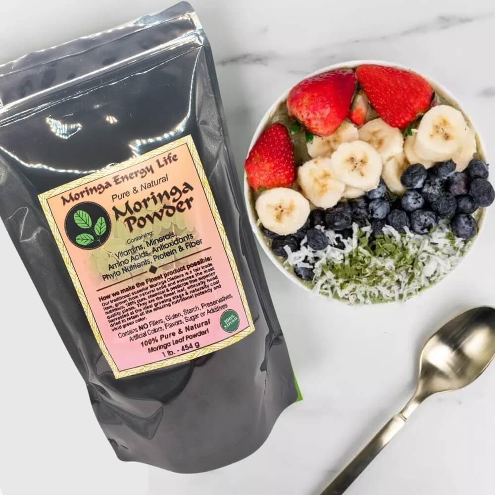 feel moringa powder for smoothies