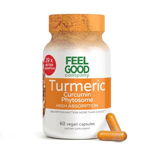 FeelGood Superfoods turmeric capsules for wellness