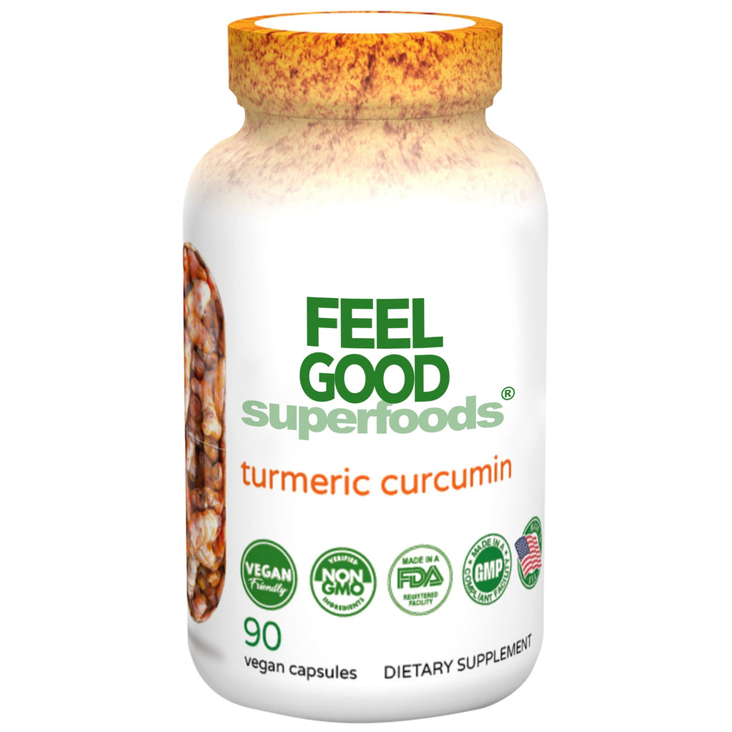 FeelGood turmeric capsules for wellness