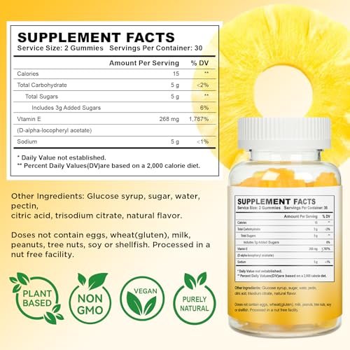Feelherbs chewable vitamin E supplements