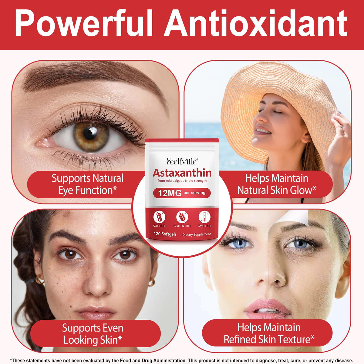 Feeliville antioxidant supplement benefits