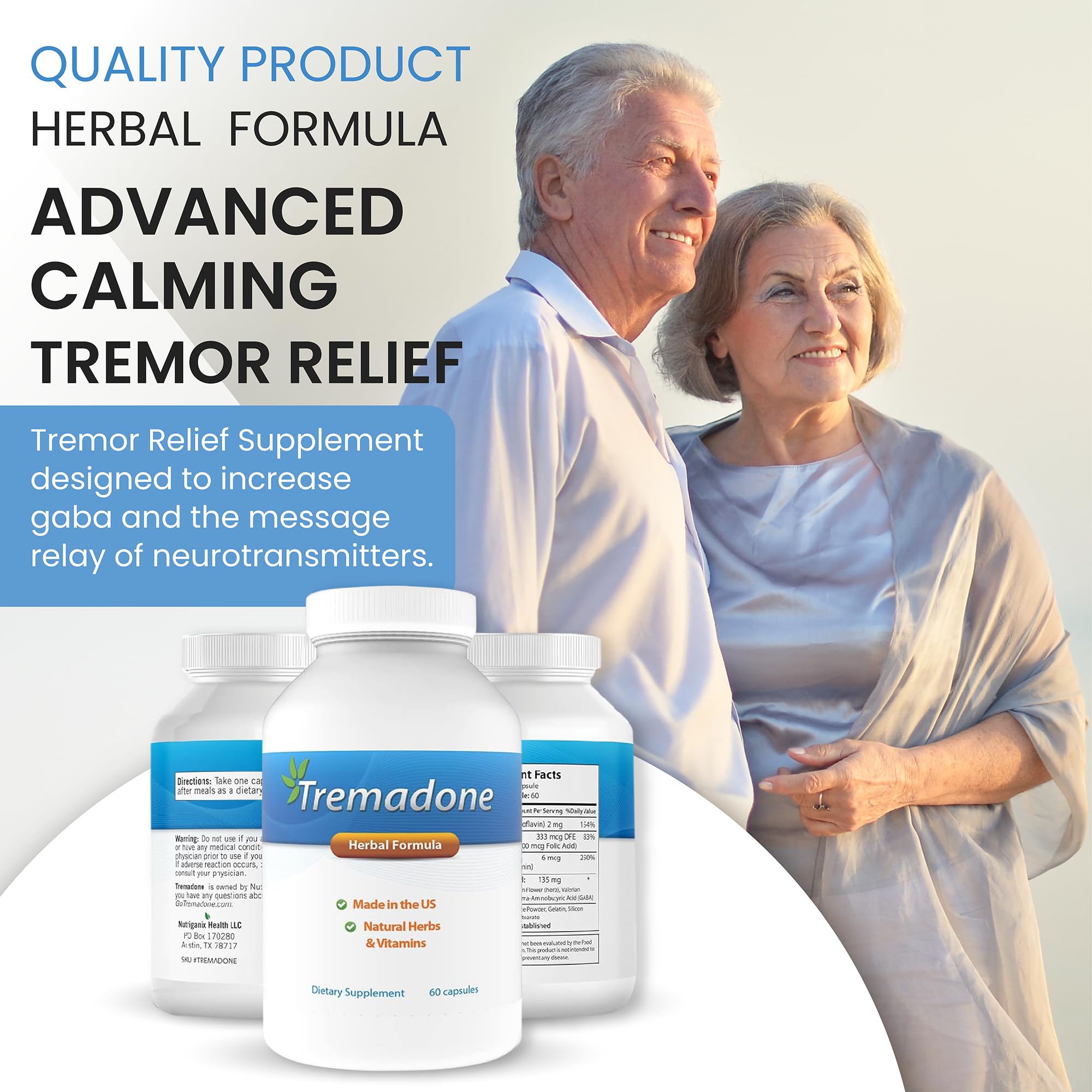 feet tremors natural supplement