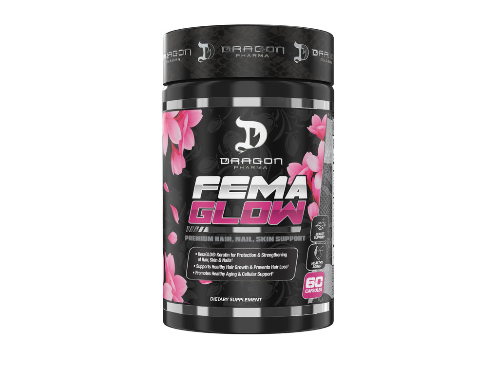 Femaglow hair skin nail support