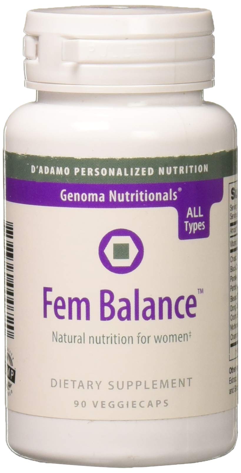 Fembalance vitamin supplements for hormonal support