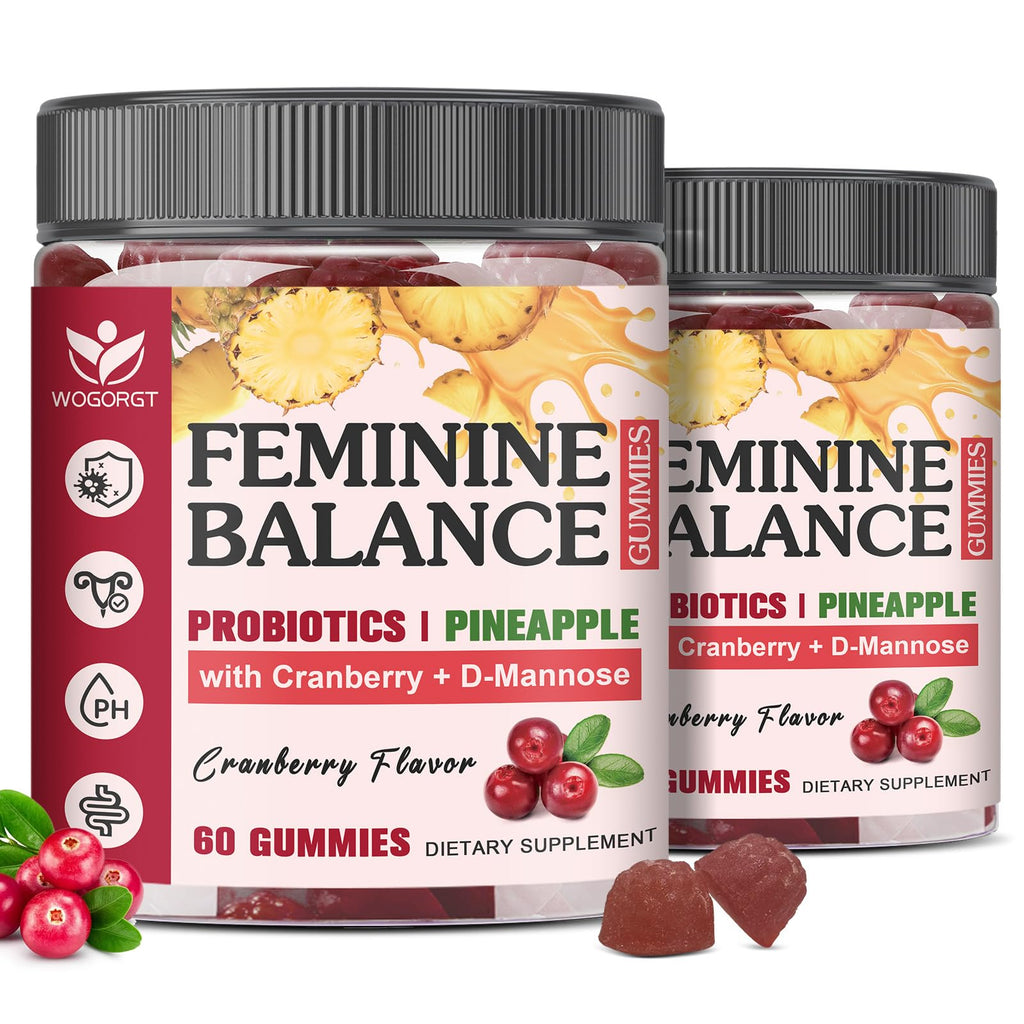 Feminine Balance gummies for pH support