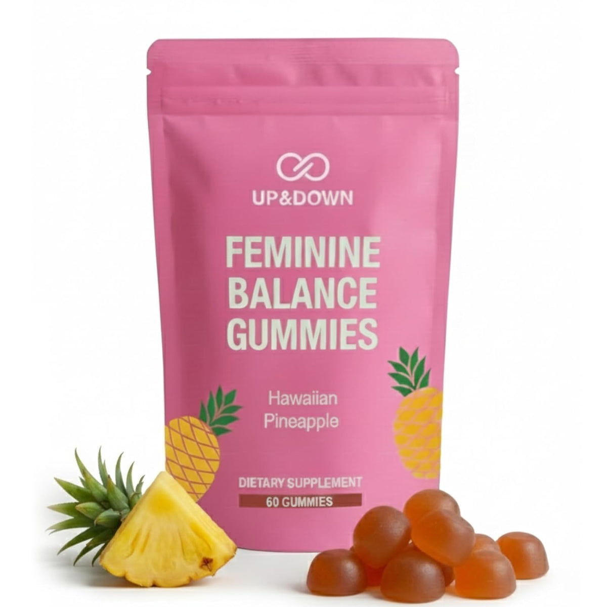 Feminine balance gummies for wellness