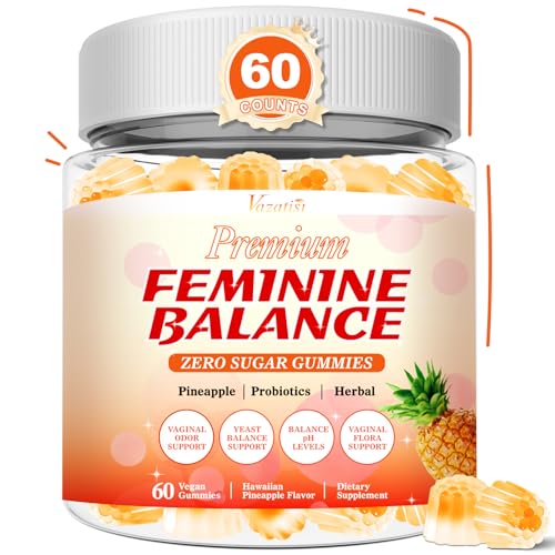 Feminine balance gummies for wellness