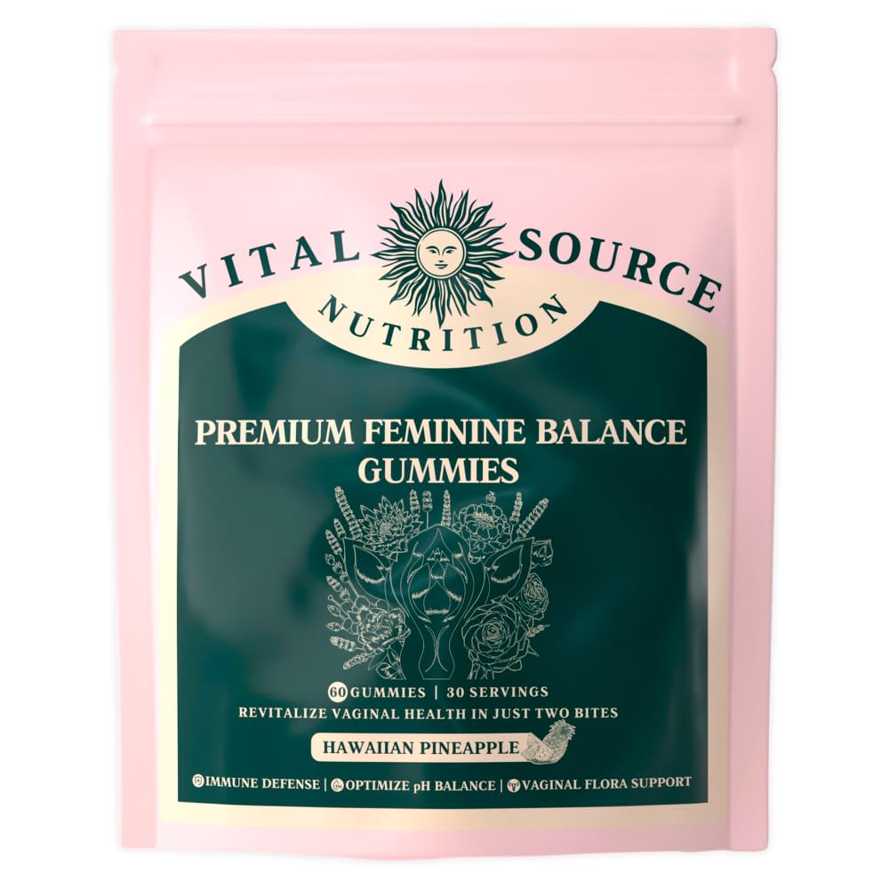 Feminine balance gummy multivitamins