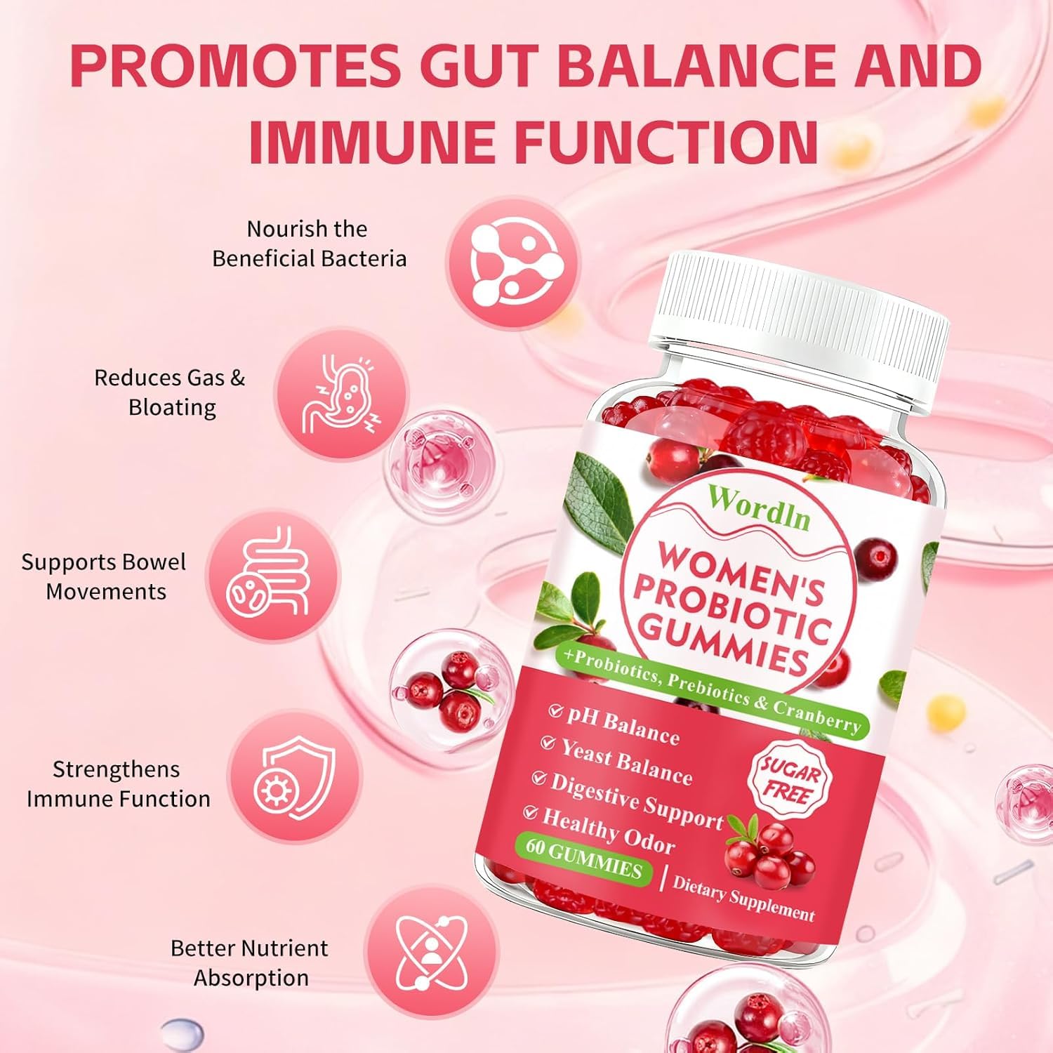 feminine health probiotic gummies