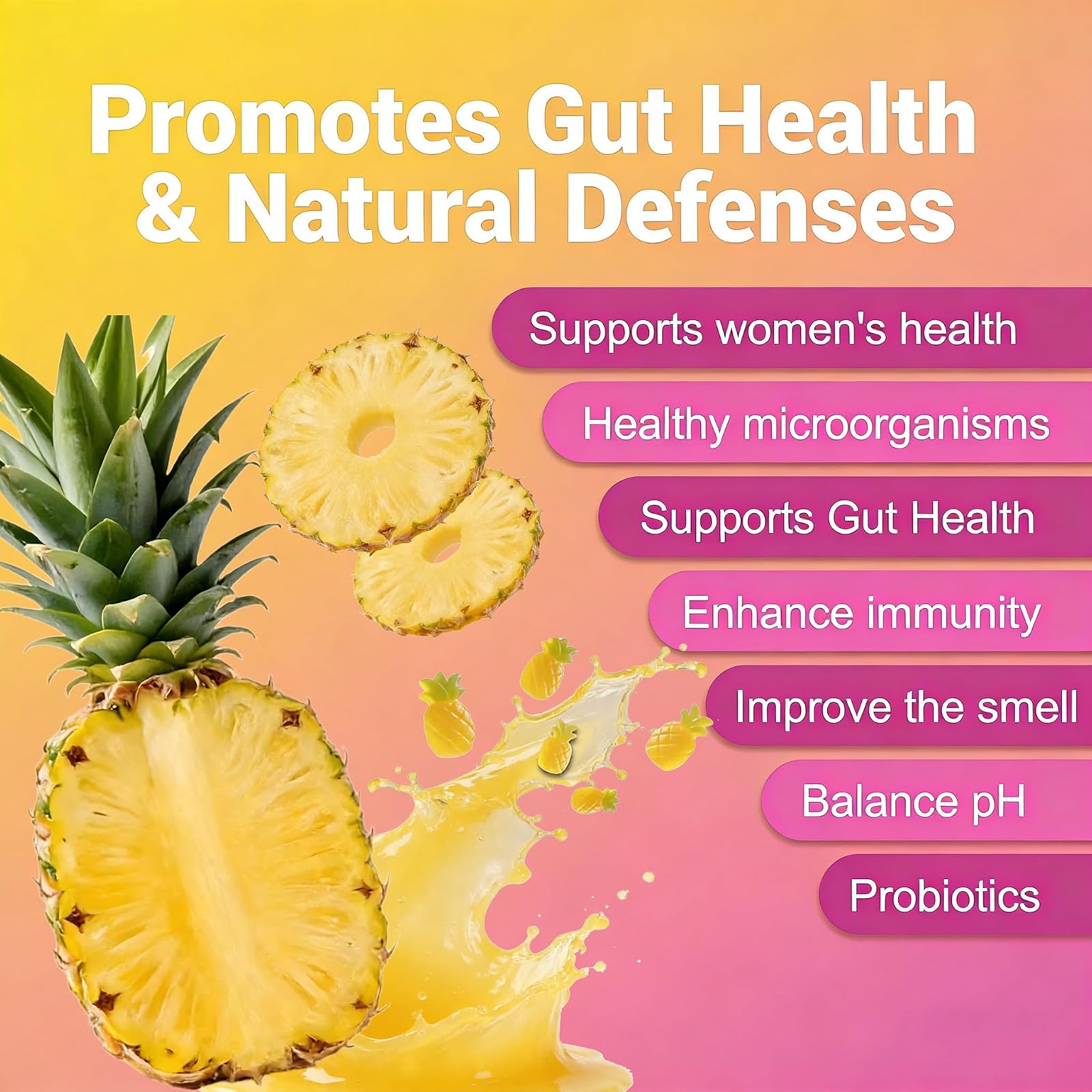 Feminine health support gummies