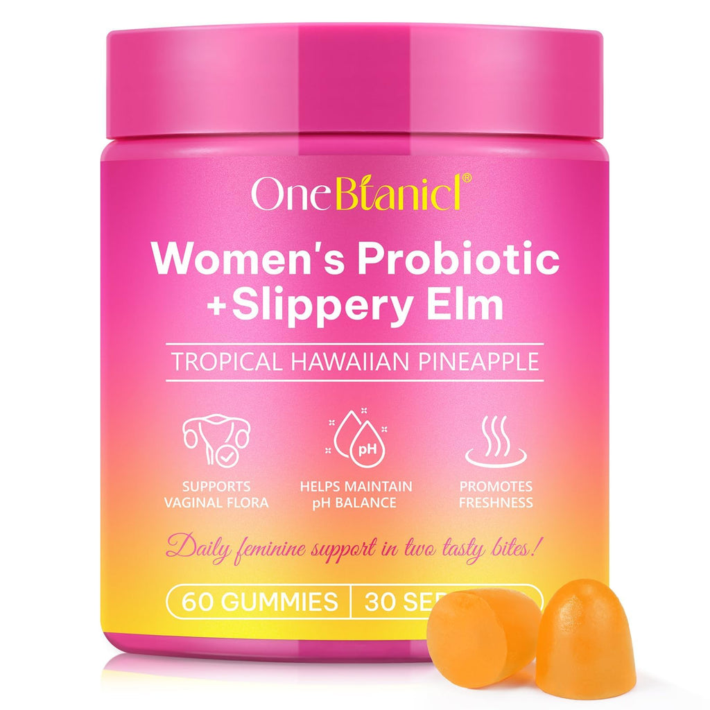 Feminine probiotics gummies for digestive health