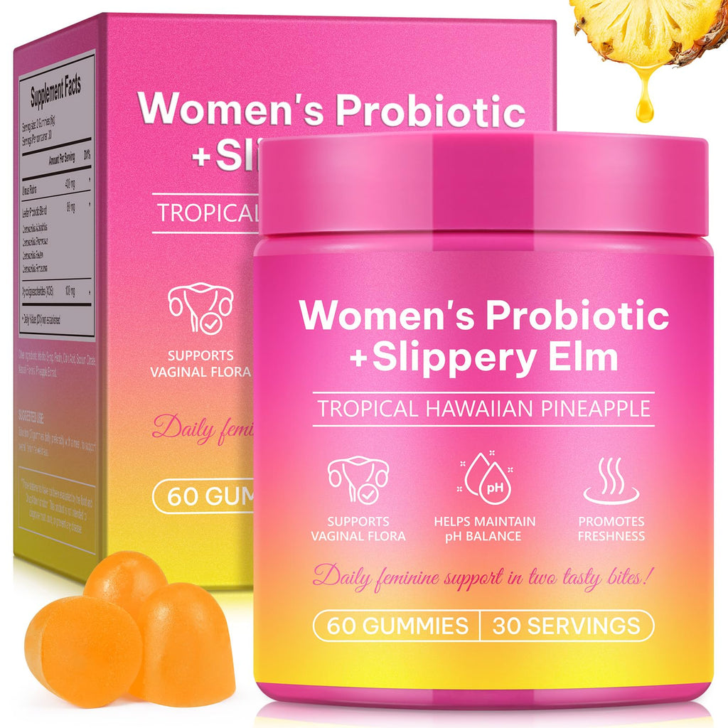 Feminine probiotics gummies for gut health