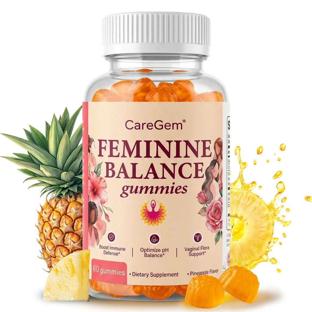 Feminine probiotics gummies for pH balance