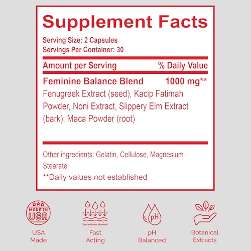 feminine support for odor control
