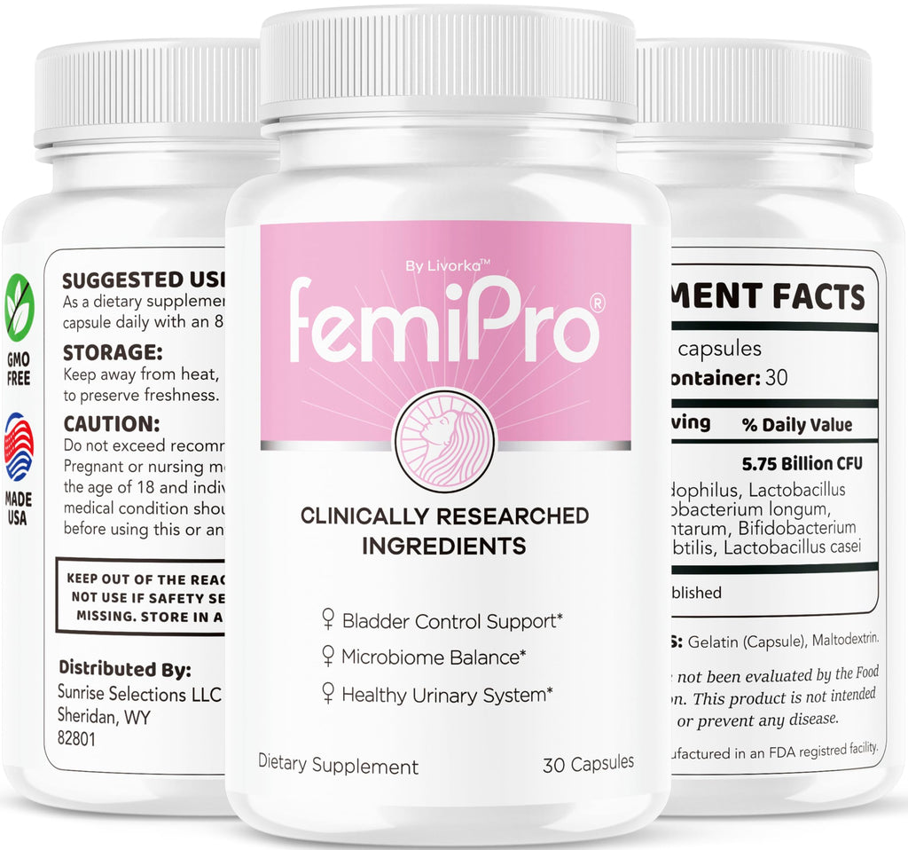 FemiPro for improved urinary comfort