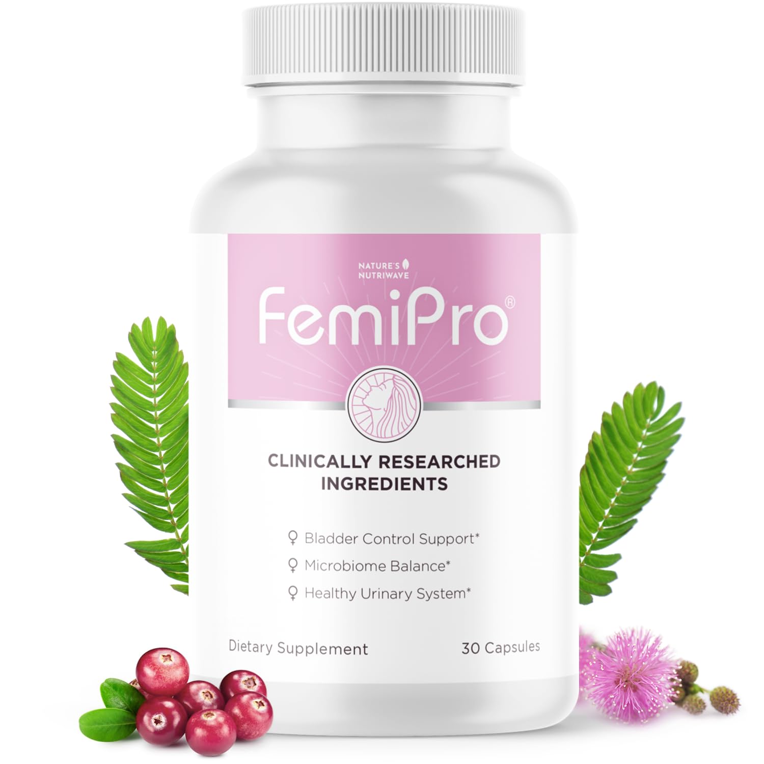 FemiPro herbal probiotic capsules