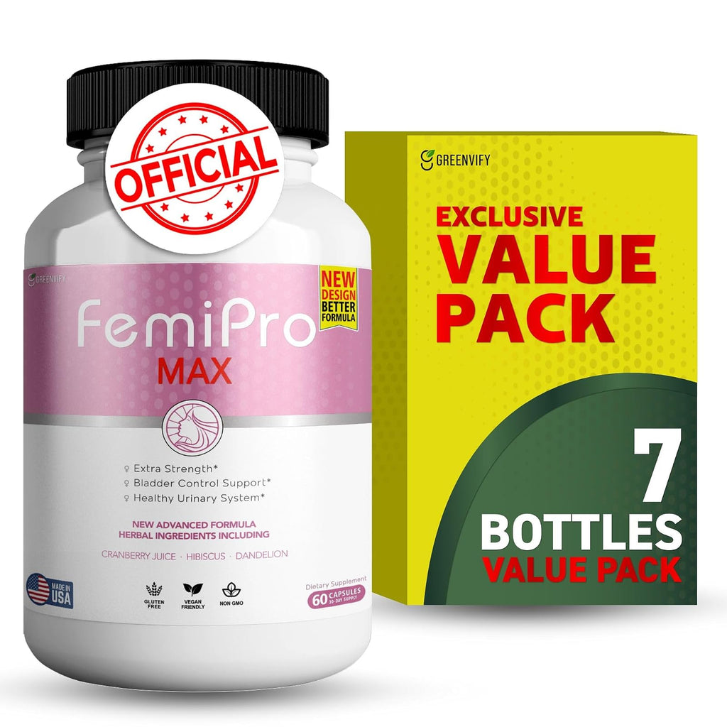 FemiPro MAX urinary health capsules