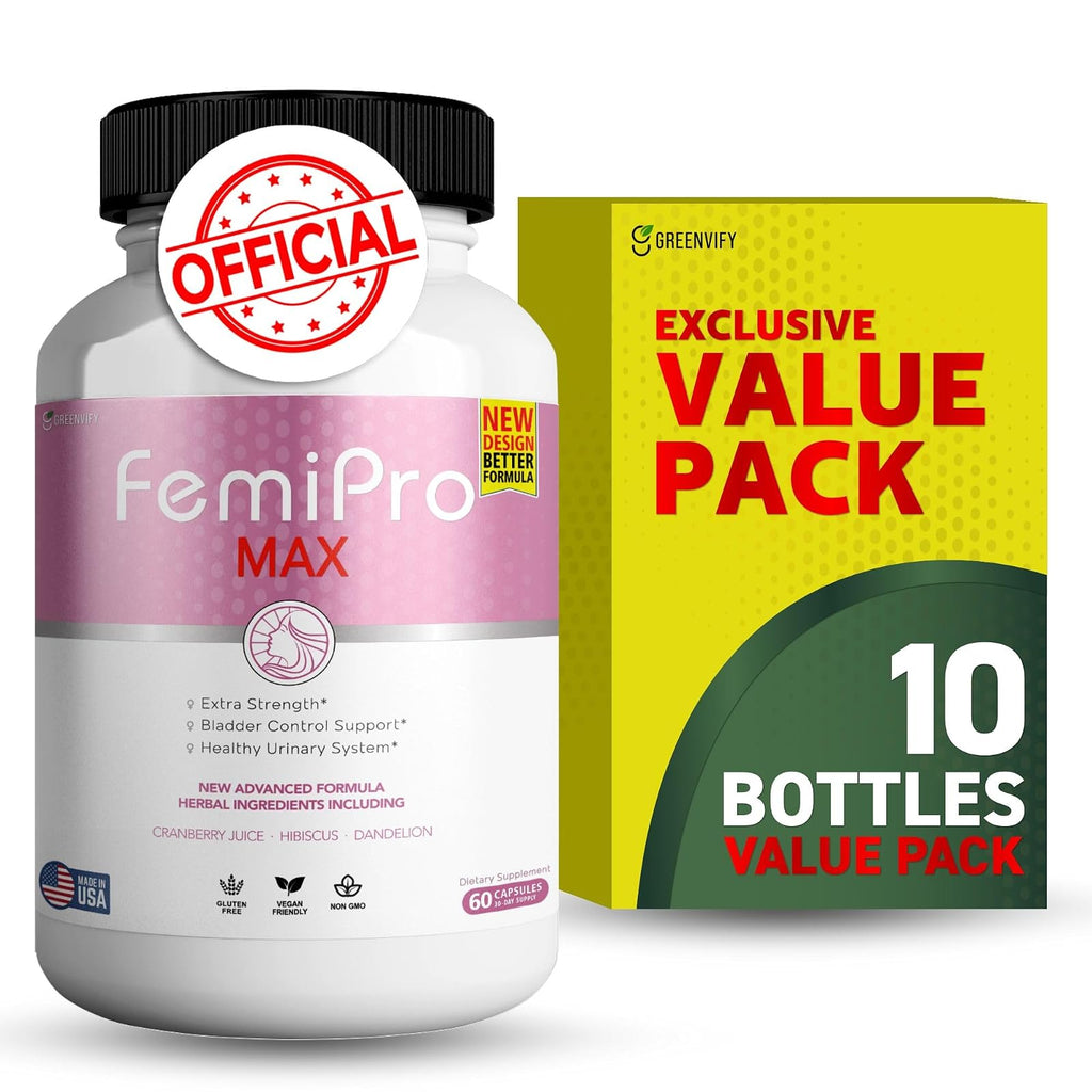 FemiPro MAX urinary support capsules