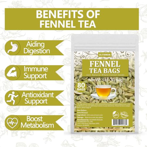 fennel tea bags for detox