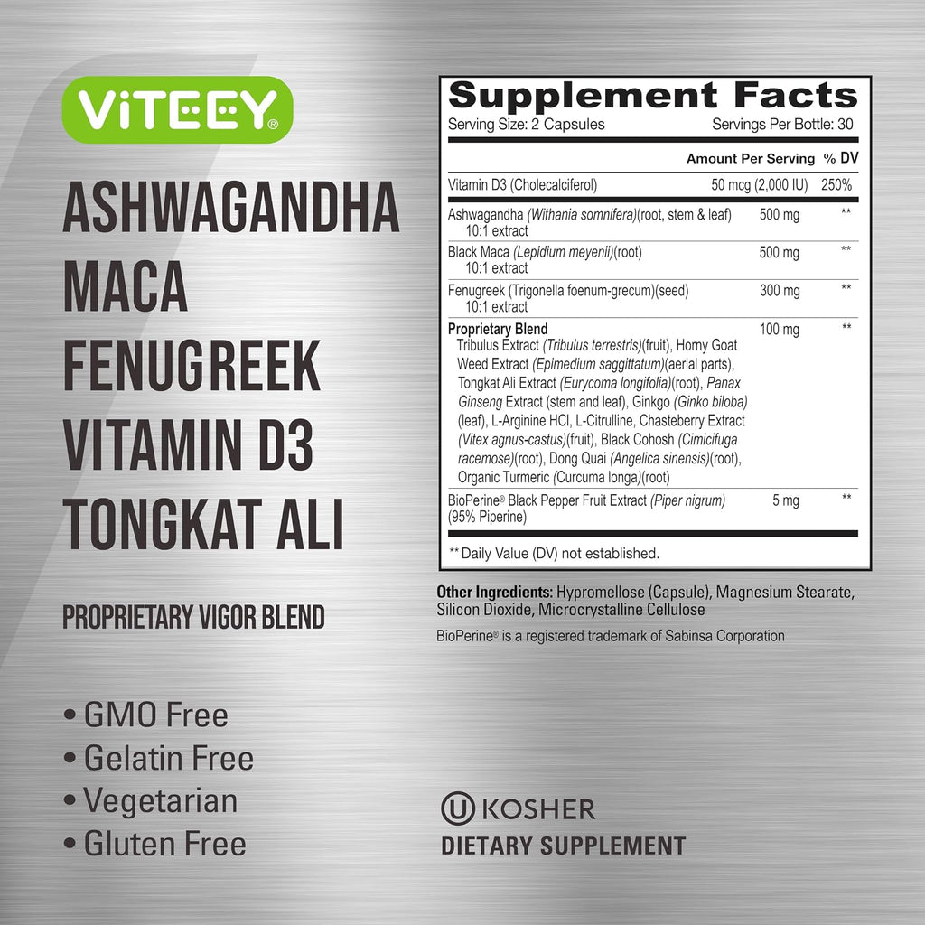 Fenugreek and ashwagandha for hormonal health