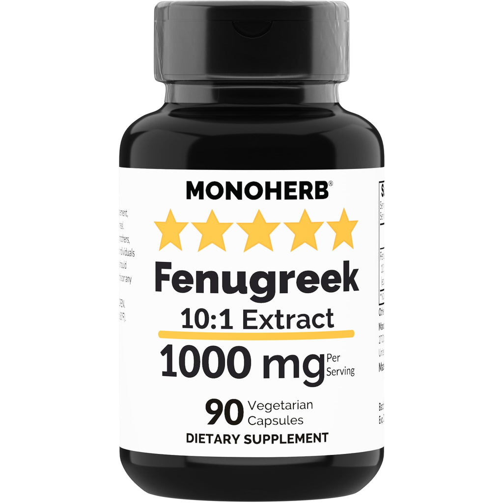 Fenugreek blended vitamin supplement benefits