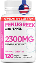 Fenugreek capsules for lactation support