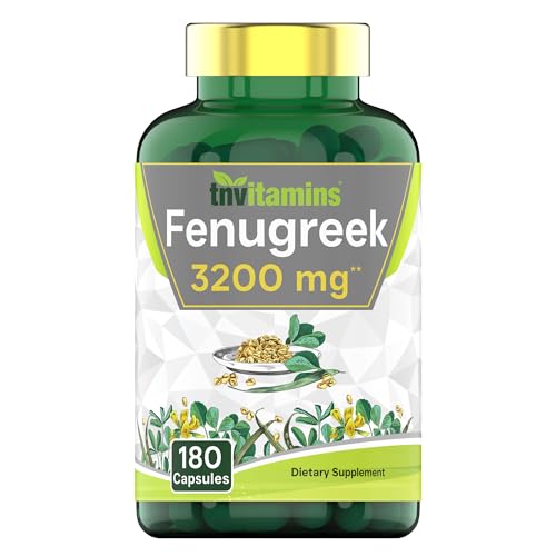 Fenugreek capsules for natural health