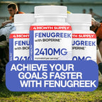 Fenugreek capsules for wellness
