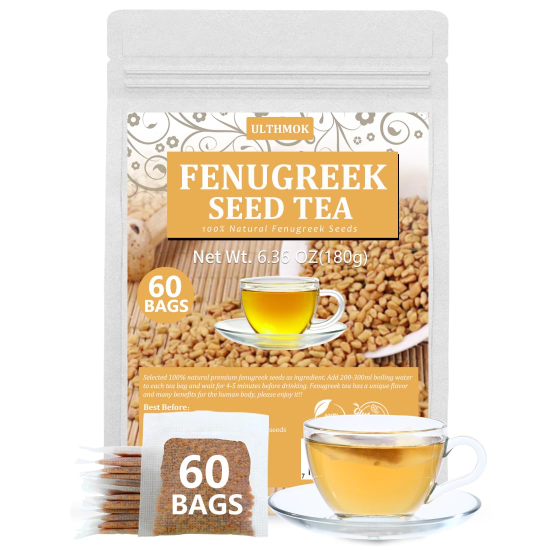 fenugreek herbal tea bags
