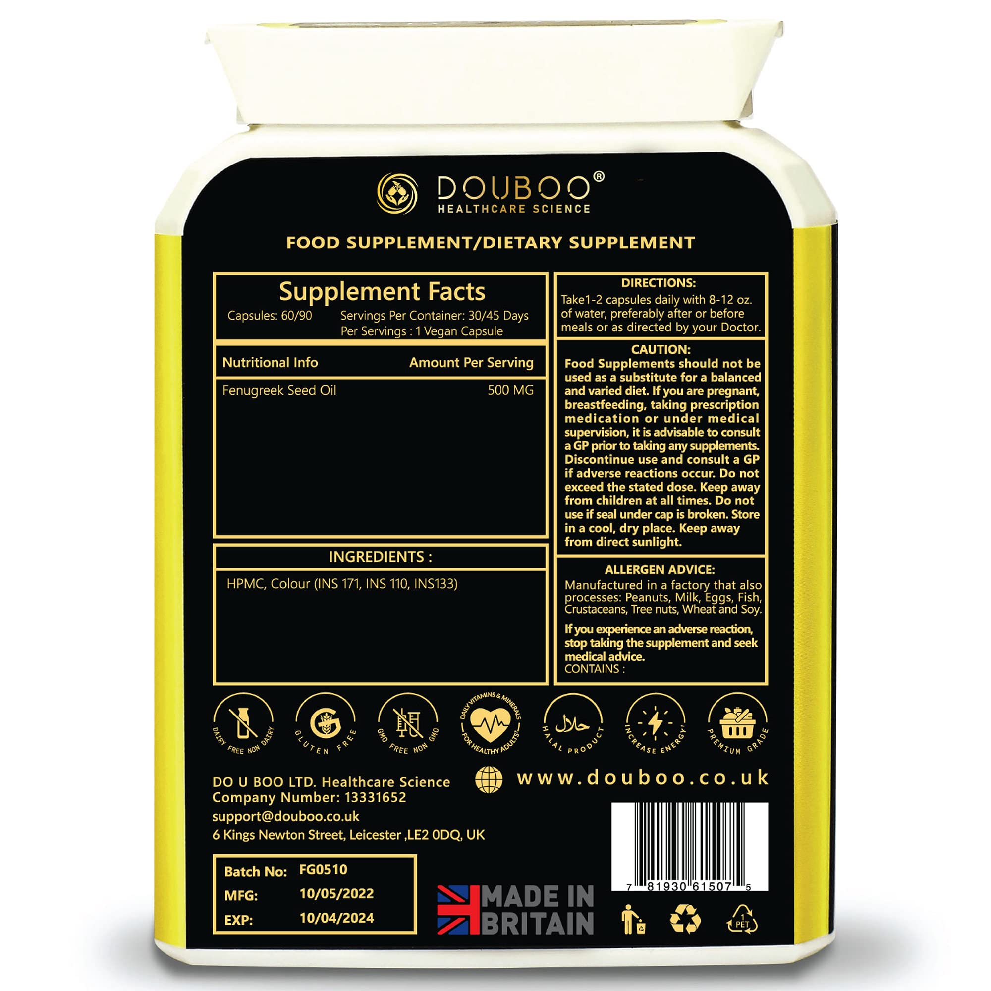 Fenugreek oil for skin health