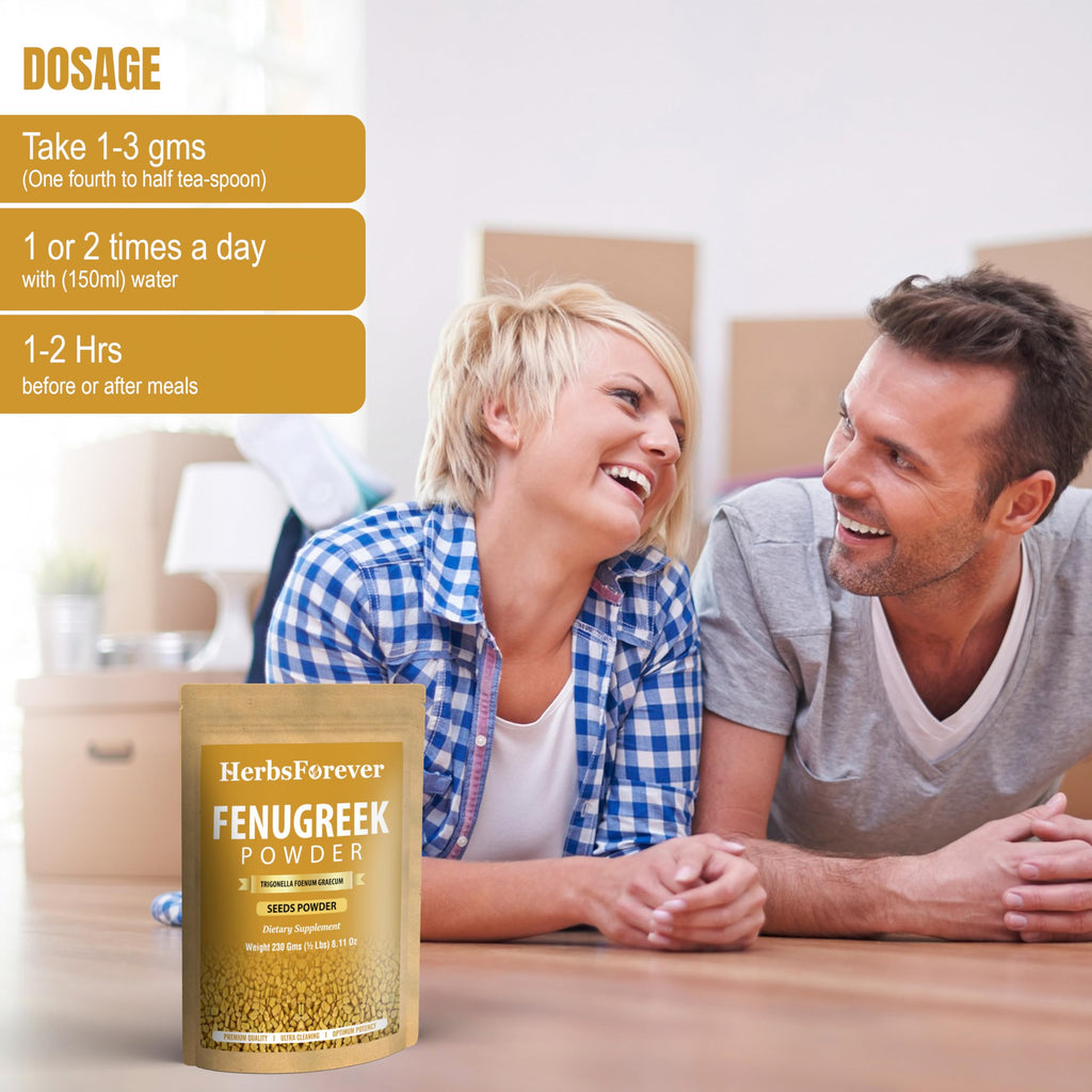 Fenugreek powder for wellness