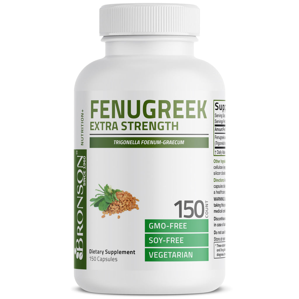Fenugreek seed capsules for digestive support