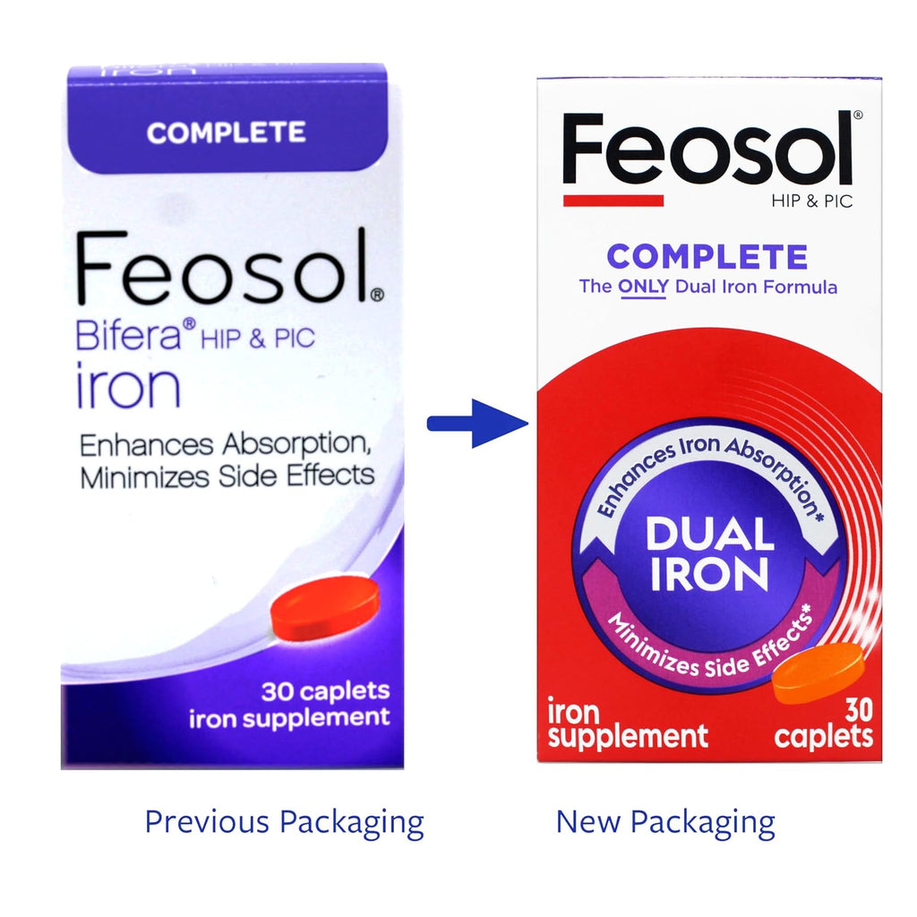 Feosol Bifera caplets for vitality