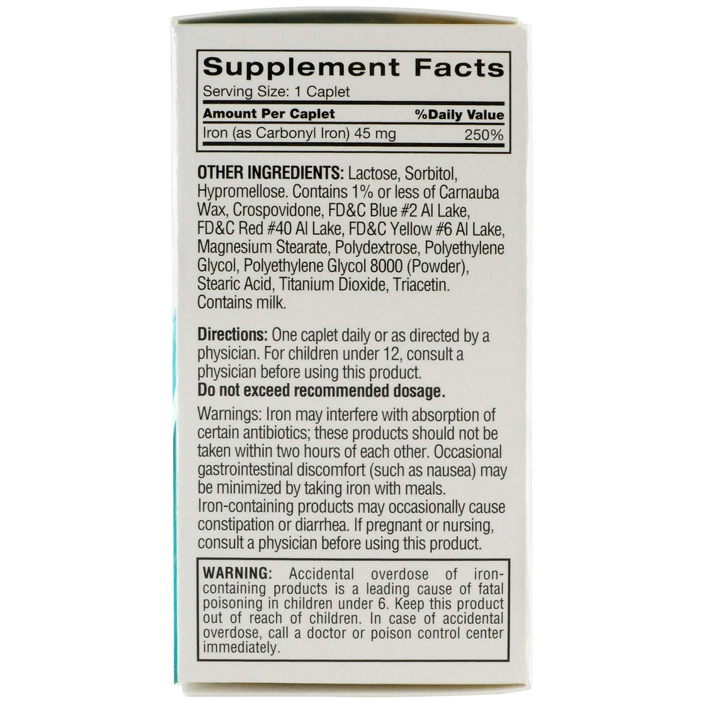 Feosol iron for optimal nutrition