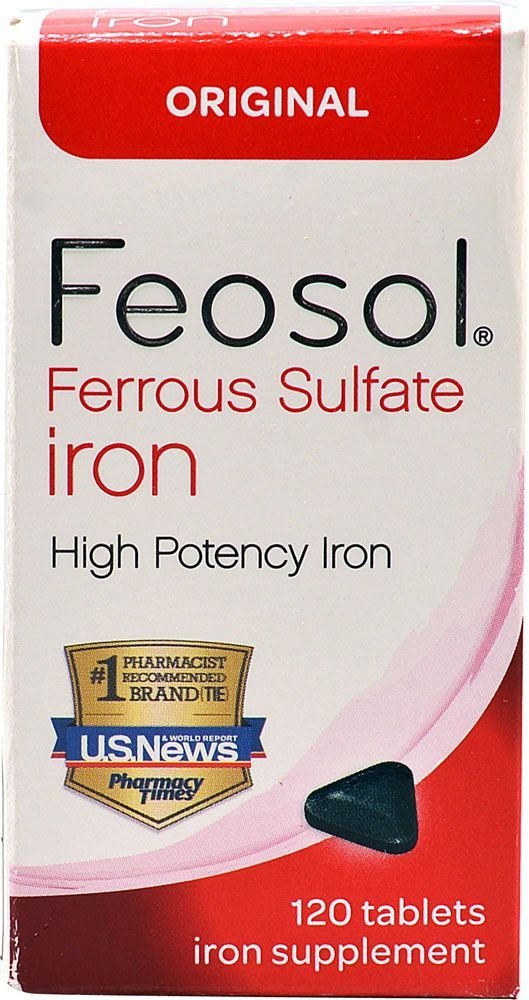 Feosol iron supplement for women