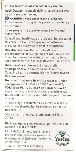 FeraMax PD iron capsules in Canada