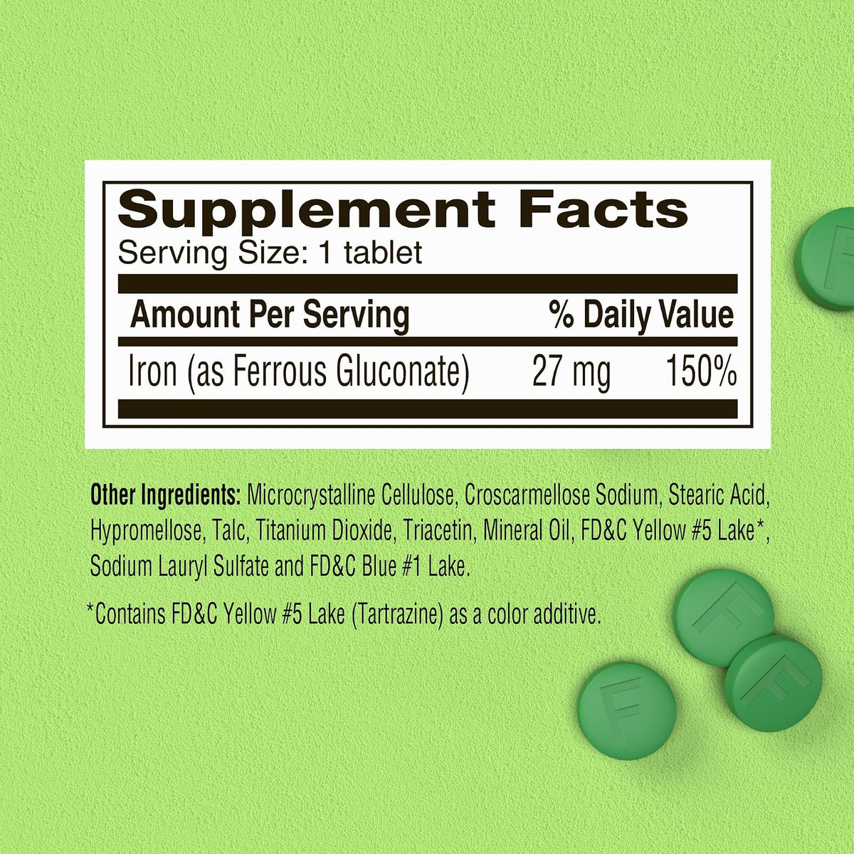 Fergon iron for better absorption