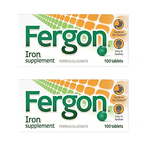 Fergon iron supplement for energy