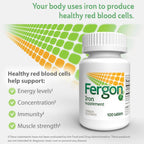 Fergon iron tablets for energy