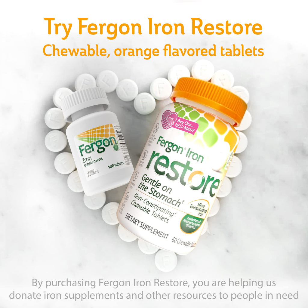 Fergon iron tablets for men